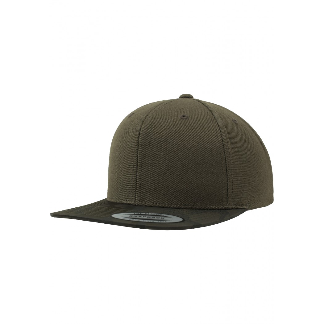 Classic Camo Visor Snapback Olive Camo (36.29€) Yupoong by www ...